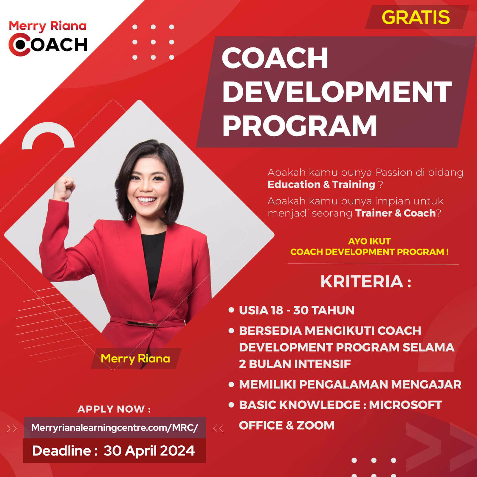 MERRY RIANA COACH
